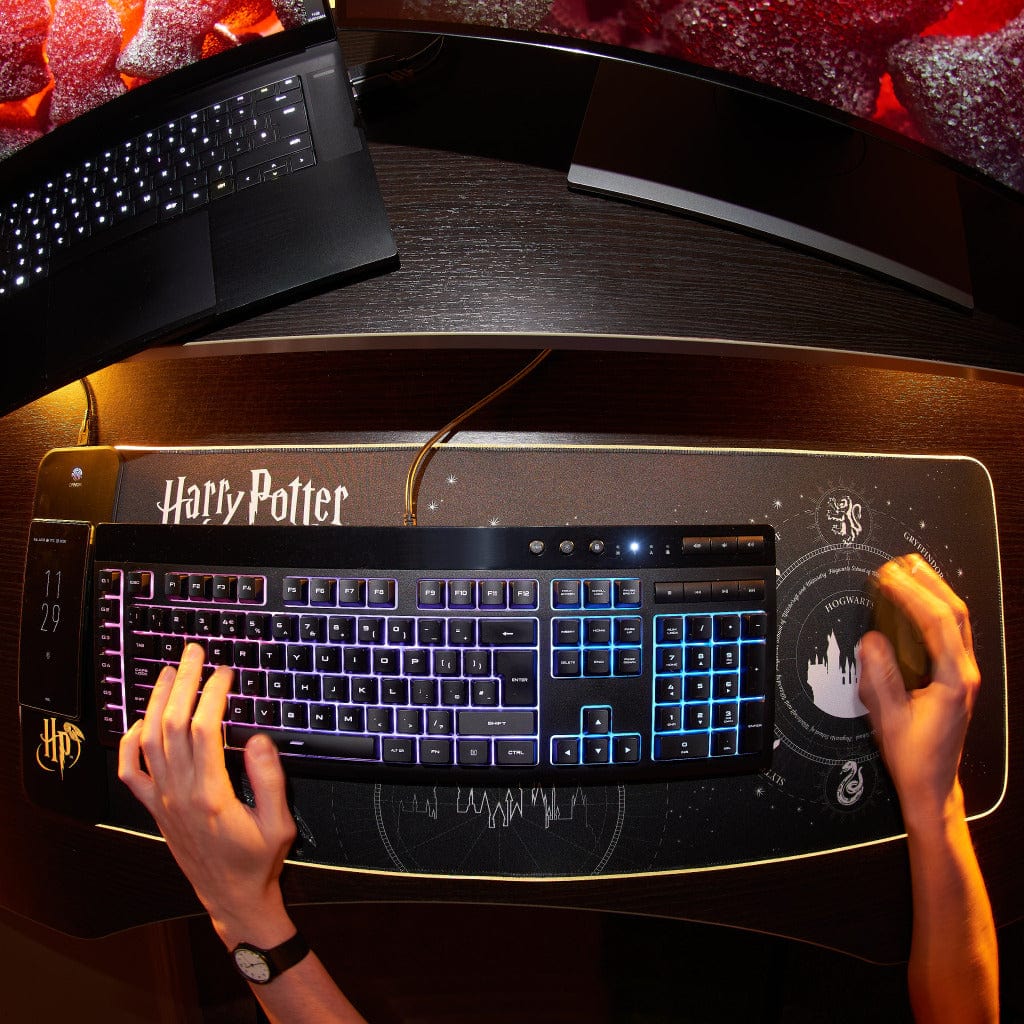 Harry Potter XXL Gaming Mousepad | Wireless Charging & RGB Lighting ...
