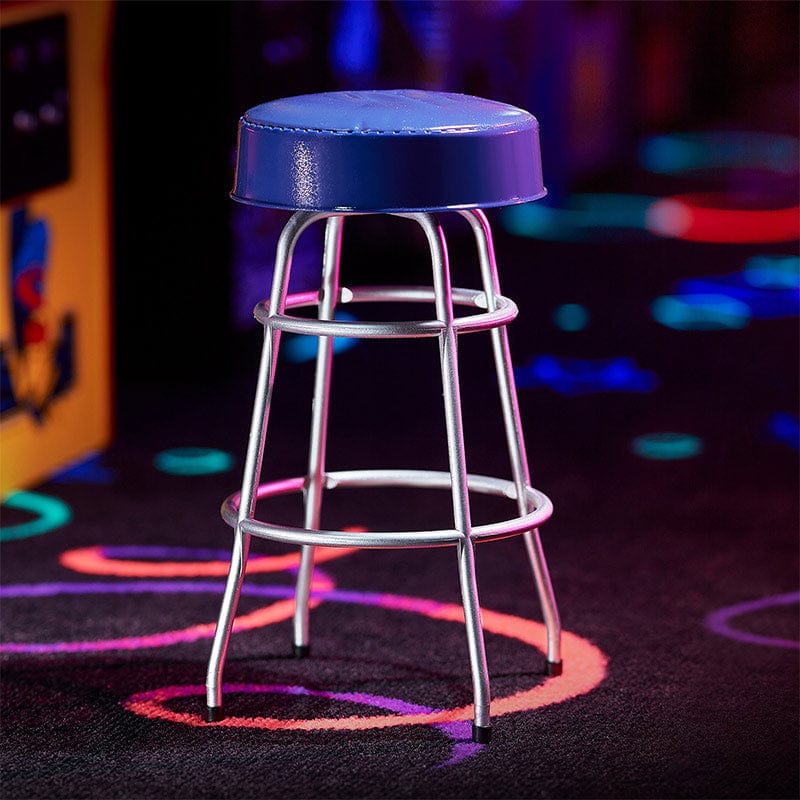 Quarter Arcade Bar Stool (Blue) | Just Geek