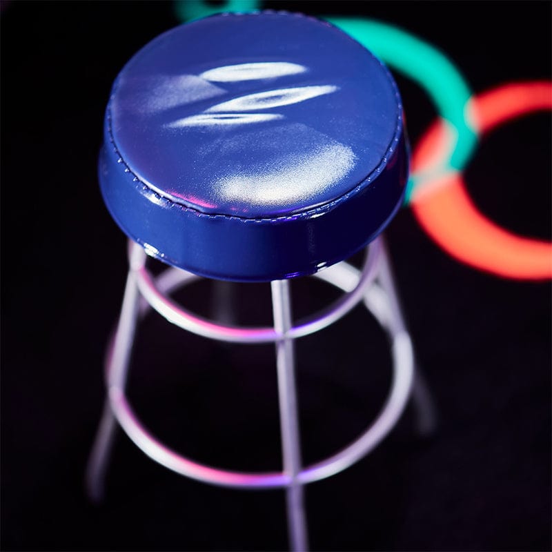 Quarter Arcade Bar Stool (Blue) – Just Geek