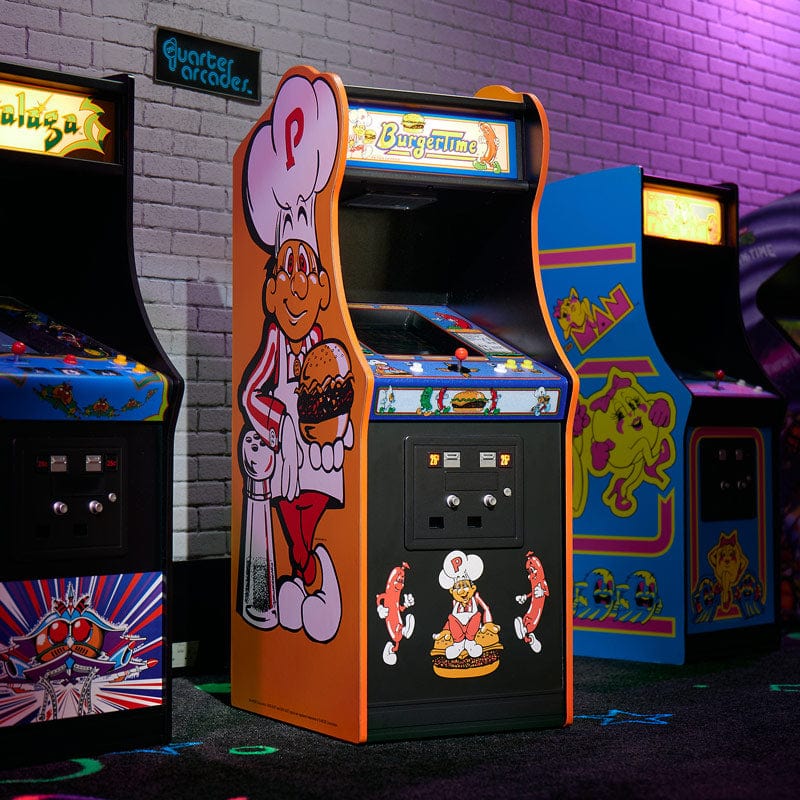 Official Data East BurgerTime Quarter Size Arcade Cabinet – Just Geek