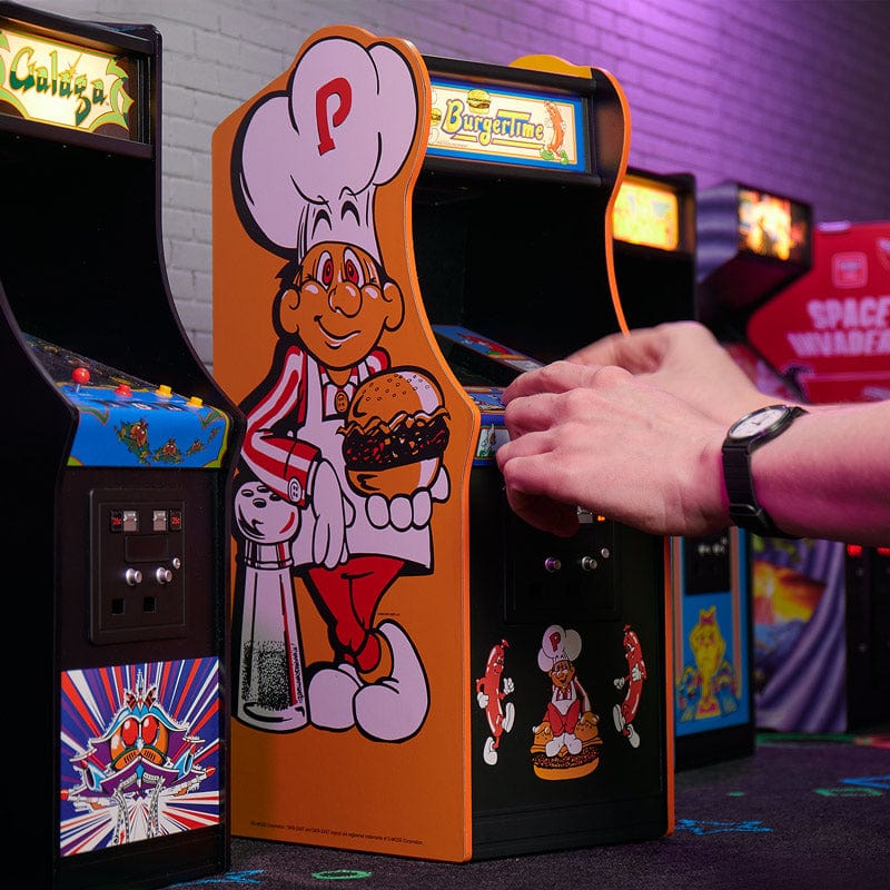 Official Data East BurgerTime Quarter Size Arcade Cabinet – Just Geek