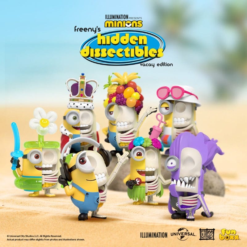 Mighty Jaxx Hidden Dissectibles Minions Blind Box (Series 1 - Vacay Ed ...