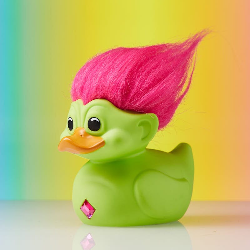 Trolls: Green Troll (Green with Pink Hair) TUBBZ (First Edition) – Just ...