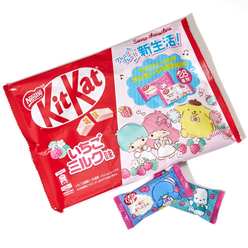 Kit Kat Hello Kitty Strawberry Milk Flavour Pack (Japanese) – Just Geek