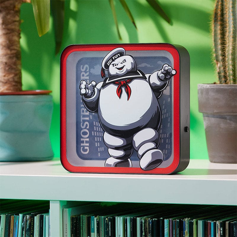 Ghostbusters ‘Stay Puft’ Acrylic Desk Lamp / Wall Light | Just Geek
