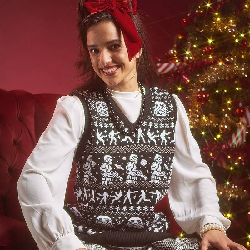 Original Stormtrooper Christmas Knitted Vest Top – Just Geek