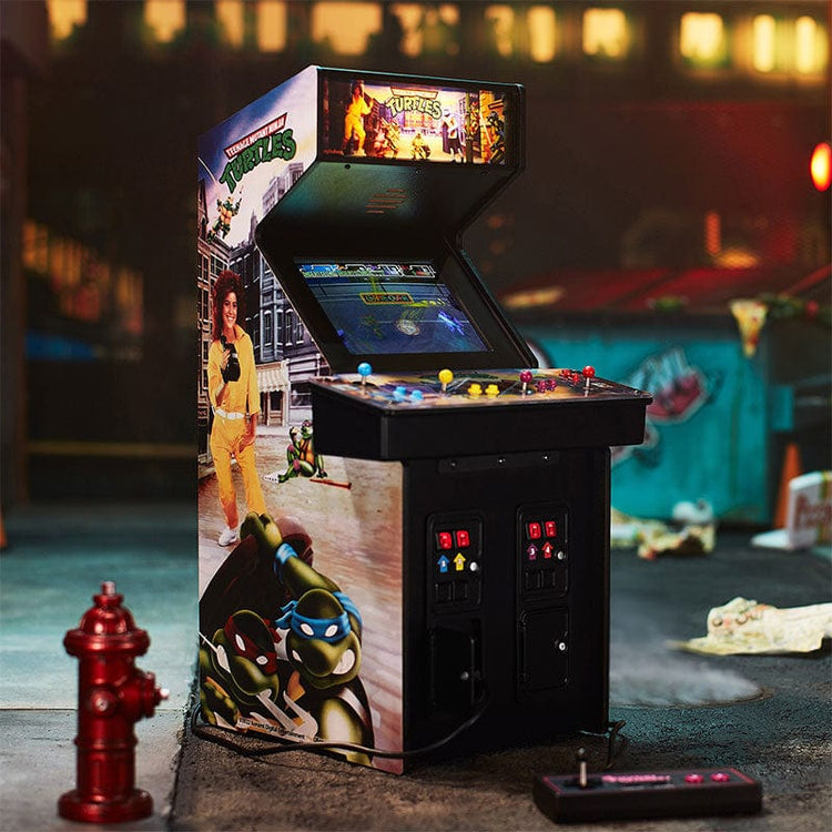 Teenage Mutant Ninja Turtles Quarter Size Arcade Cabinet (Exclusive Si ...