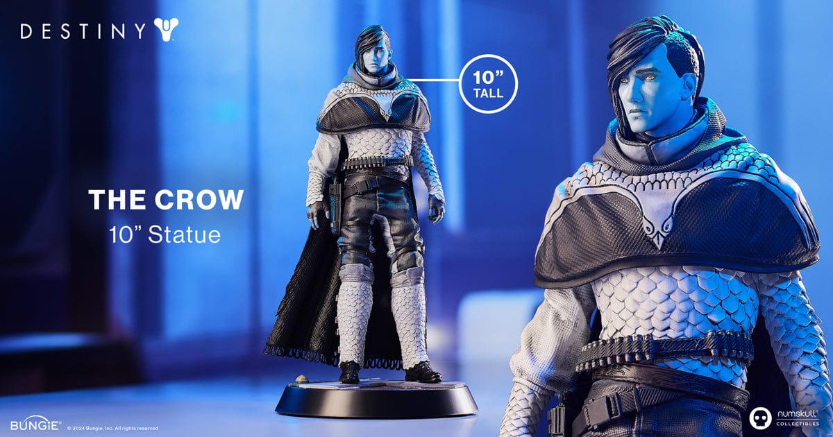Destiny ‘The Crow’ 10” Replica Statue / Figurine – Just Geek