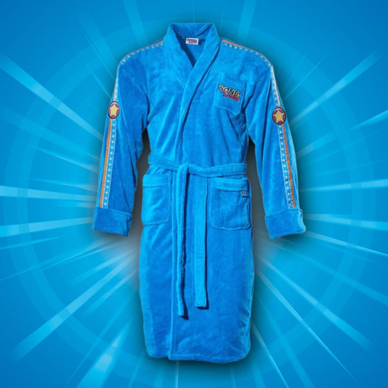 Sonic the Hedgehog Go Faster Bathrobe / Dressing Gown