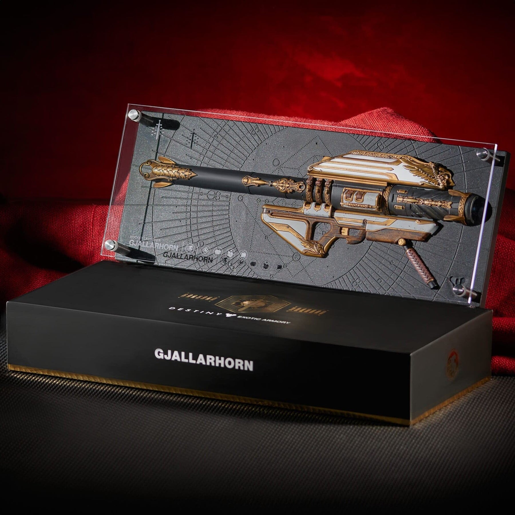 Destiny Exotic Armory Collection ‘Gjallarhorn’ Replica Plaque – Just Geek