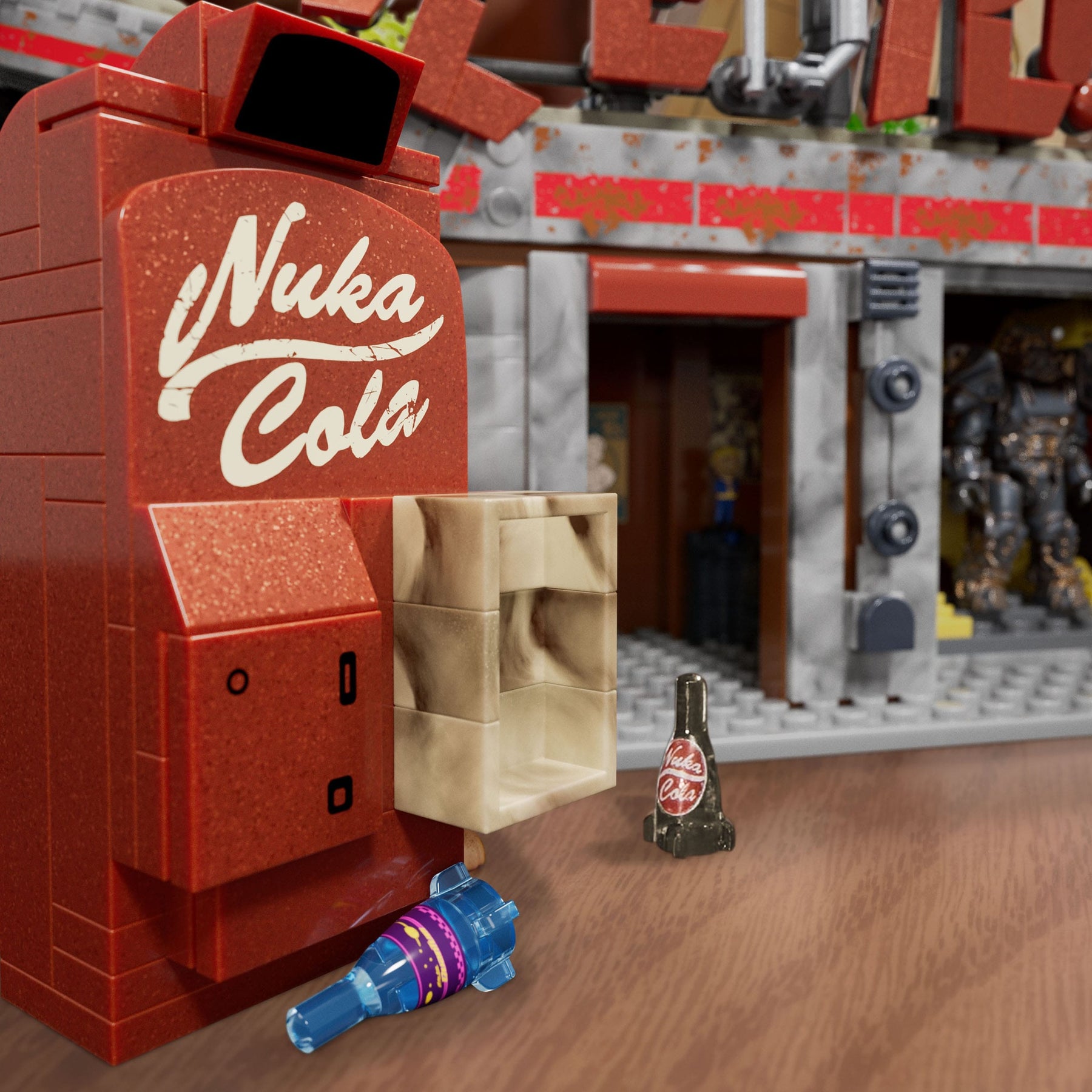 Fallout MEGA Construction Set Red Rocket Truck Stop – Just Geek