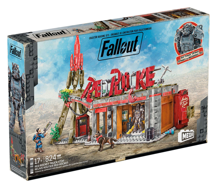 Fallout MEGA Construction Set Red Rocket Truck Stop – Just Geek