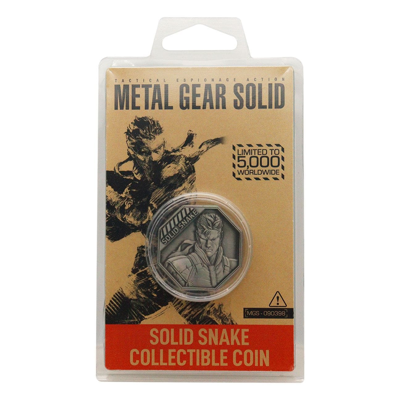 Metal Gear Solid Limited Edition 'Solid Snake' Collectible Coin – Just Geek