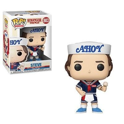 POP! Stranger Things - Steve with Hat and Ice Cream Figure | Just Geek