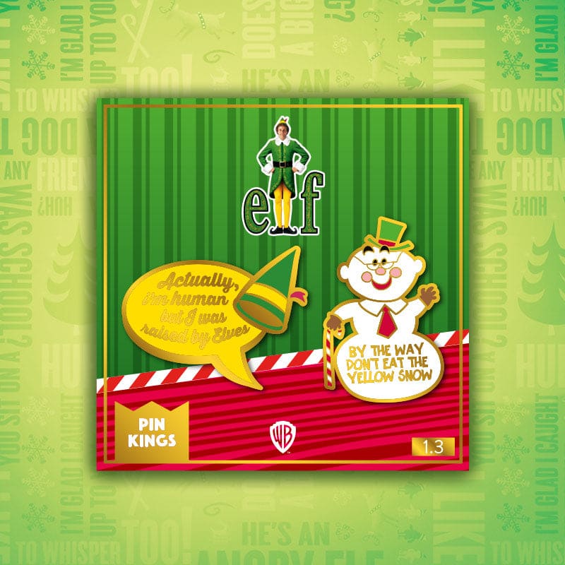 Just Geek - Pin Kings Elf Christmas Enamel Pin Badge Set 1.3