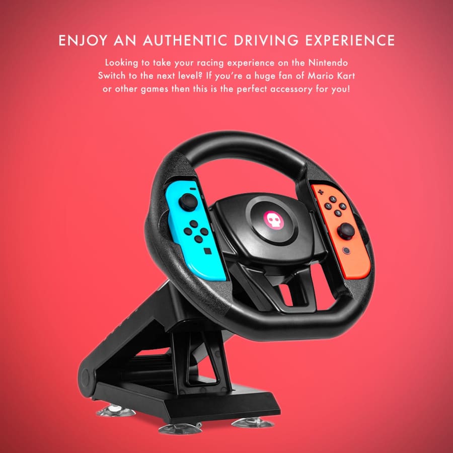Just Geek - Numskull Nintendo Switch Joy Con Steering Wheel